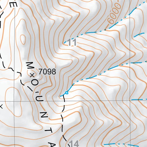 Tule Mountain Map by US Forest Service R5 | Avenza Maps