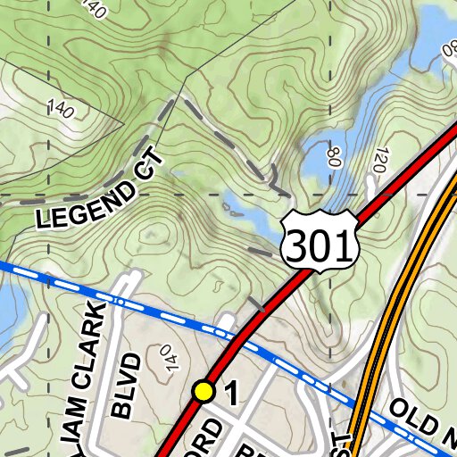 Lake Marion Passage (Section 1) of the Palmetto Trail Map by Palmetto ...