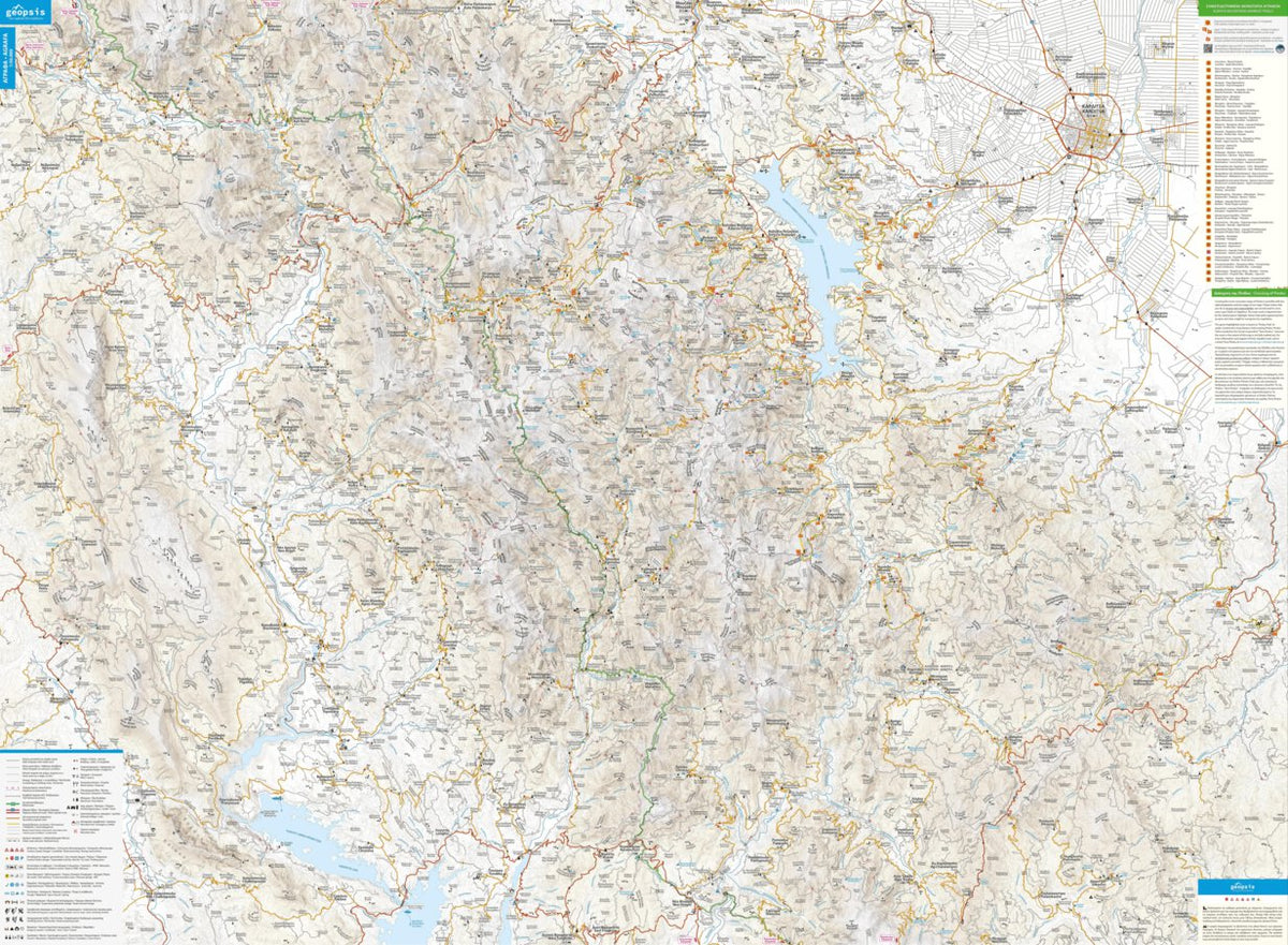 AGRAFA MOUNTAINS - Agrafa - Kremasta l. - Plastira l. - Rentina ...