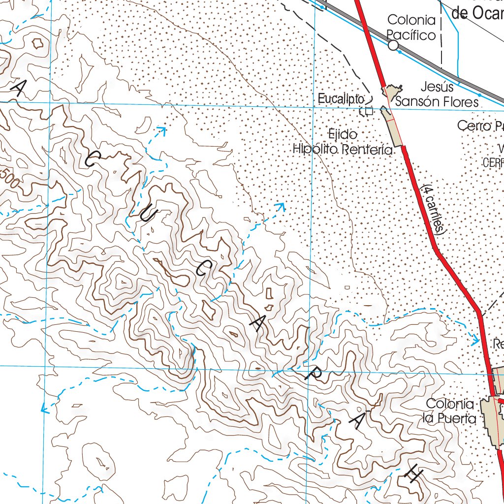 I1112 Baja, Mexico 1:250,000 Topographic Map by GoTrekkers Ltd | Avenza ...