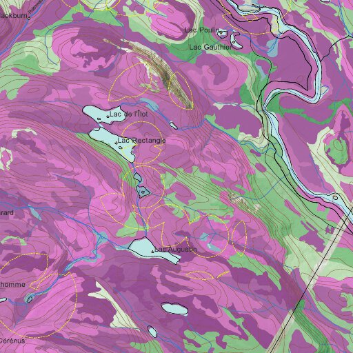 FN48XO Lac Long ( Hunt-A-Moose ) Map by Hunt-A-Moose | Avenza Maps