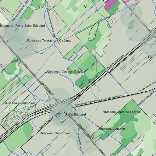 FN35OP Ruisseau Roger-Croteau ( Hunt-A-Moose ) Map by Hunt-A-Moose ...