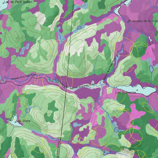 FN37XO Lac des Armoises ( Hunt-A-Moose ) Map by Hunt-A-Moose | Avenza Maps