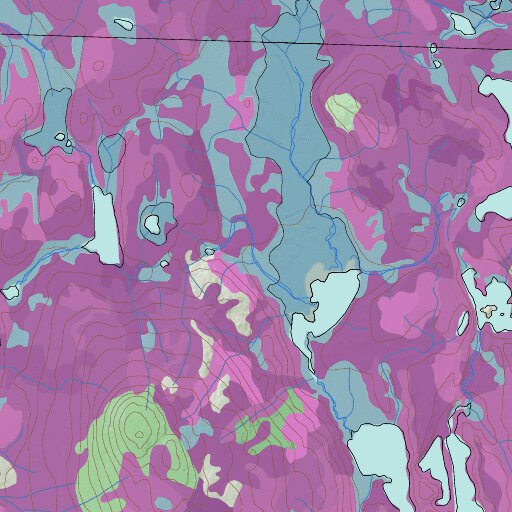 FO40OS Lac Manouane ( Hunt-A-Moose ) Map by Hunt-A-Moose | Avenza Maps