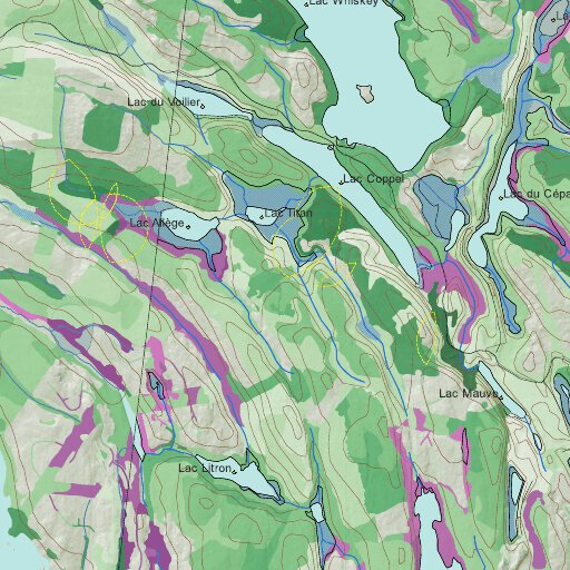 FN17LH Lac Urcel ( Hunt-A-Moose ) Map by Hunt-A-Moose | Avenza Maps