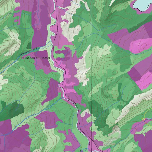FN58UC Rimouski River ( Hunt-A-Moose ) Map by Hunt-A-Moose | Avenza Maps
