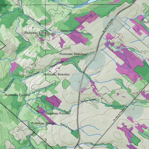 FN58XK Lac Rigo ( Hunt-A-Moose ) Map by Hunt-A-Moose | Avenza Maps