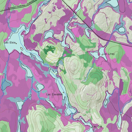 FN28FC Rivière Tamarac ( Hunt-A-Moose ) Map by Hunt-A-Moose | Avenza Maps