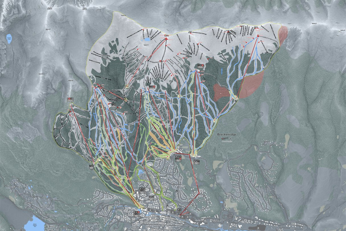 Breckenridge Resort Map by Mapsynergy | Avenza Maps