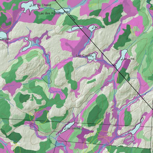 FN37RO Lac des Îles ( Hunt-A-Moose ) Map by Hunt-A-Moose | Avenza Maps