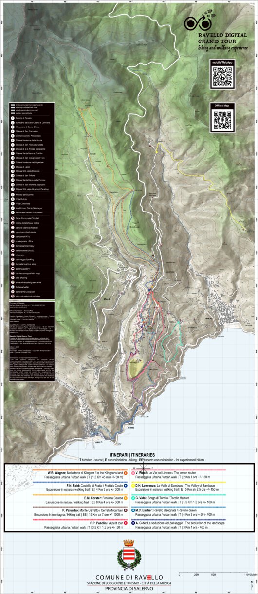 Ravello Digital Grand Tour Map by Ravello | Avenza Maps