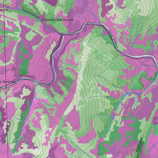 FN68RO Lac à Louis ( Hunt-A-Moose ) Map by Hunt-A-Moose | Avenza Maps