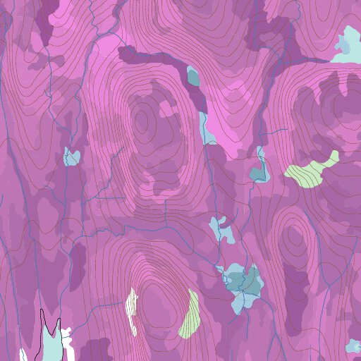 FO51LK Lac du Lagopède des Saules ( Hunt-A-Moose ) Map by Hunt-A-Moose ...