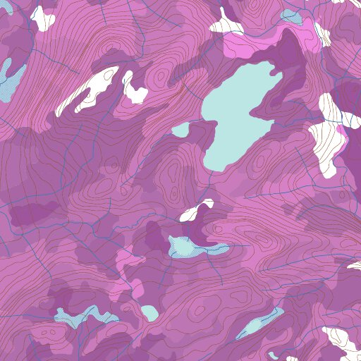 FO81XG Rivière Natashquan Ouest ( Hunt-A-Moose ) Map by Hunt-A-Moose ...