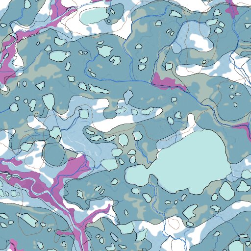 FO90CG Petite rivière Natashquan ( Hunt-A-Moose ) Map by Hunt-A-Moose ...