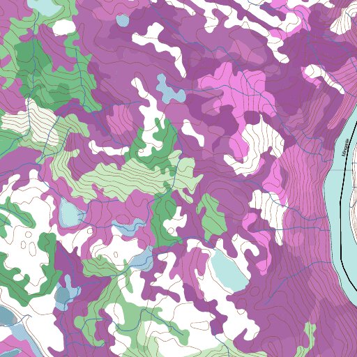 FO90CW Rivière Natashquan Ouest ( Hunt-A-Moose ) Map by Hunt-A-Moose ...