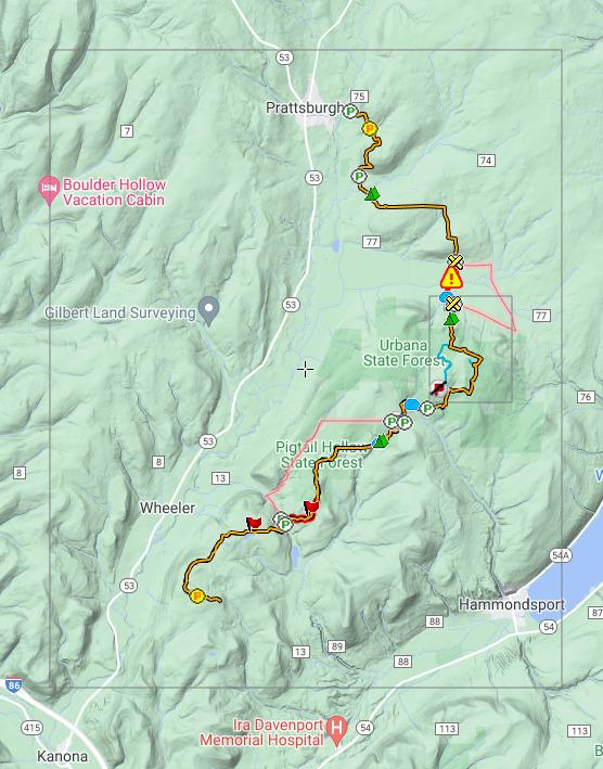 B3 – Prattsburgh Map by Finger Lakes Trail Conference | Avenza Maps