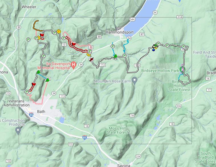 M12 – Hammondsport Map by Finger Lakes Trail Conference | Avenza Maps