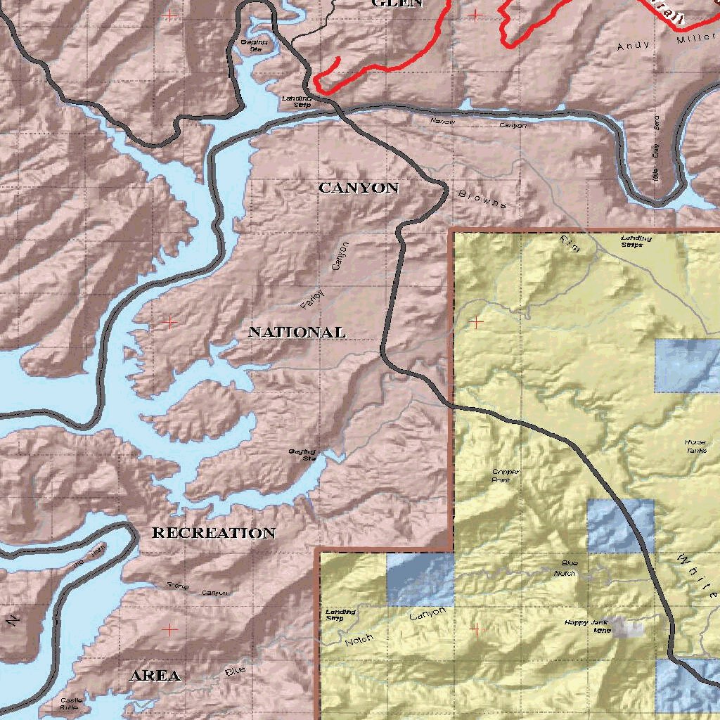 Garfield CO Utah OHV Trails Region 4 of 4 Map by Trusted Trail Maps Inc ...