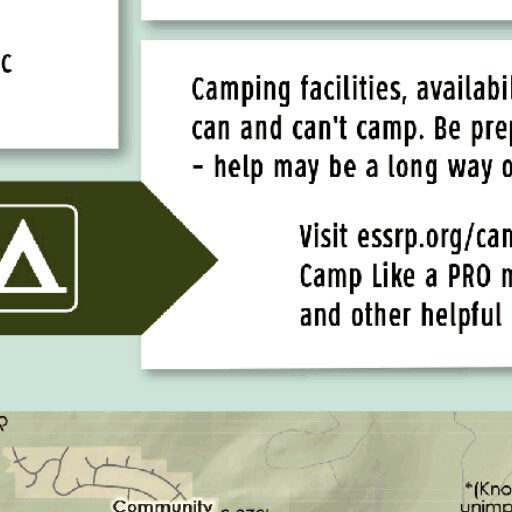 Mammoth Lakes Summer Recreation Map - Town of Mammoth Lakes inset by US ...