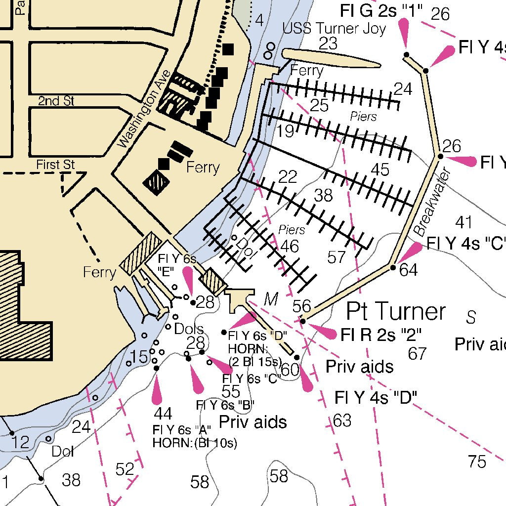 Sinclair Inlet Map by National Oceanographic & Atmospheric ...