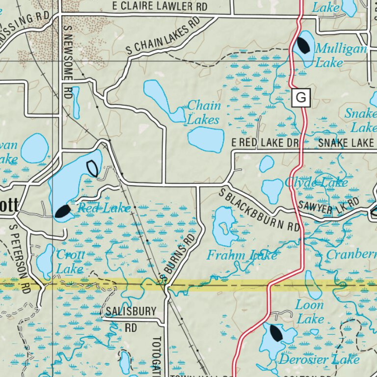 Wisconsin Atlas & Gazetteer Page 25 Map by Garmin | Avenza Maps