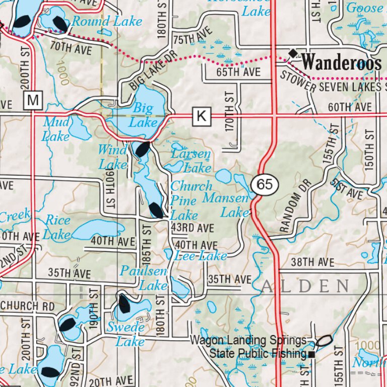 Wisconsin Atlas & Gazetteer Page 40 Map by Garmin | Avenza Maps