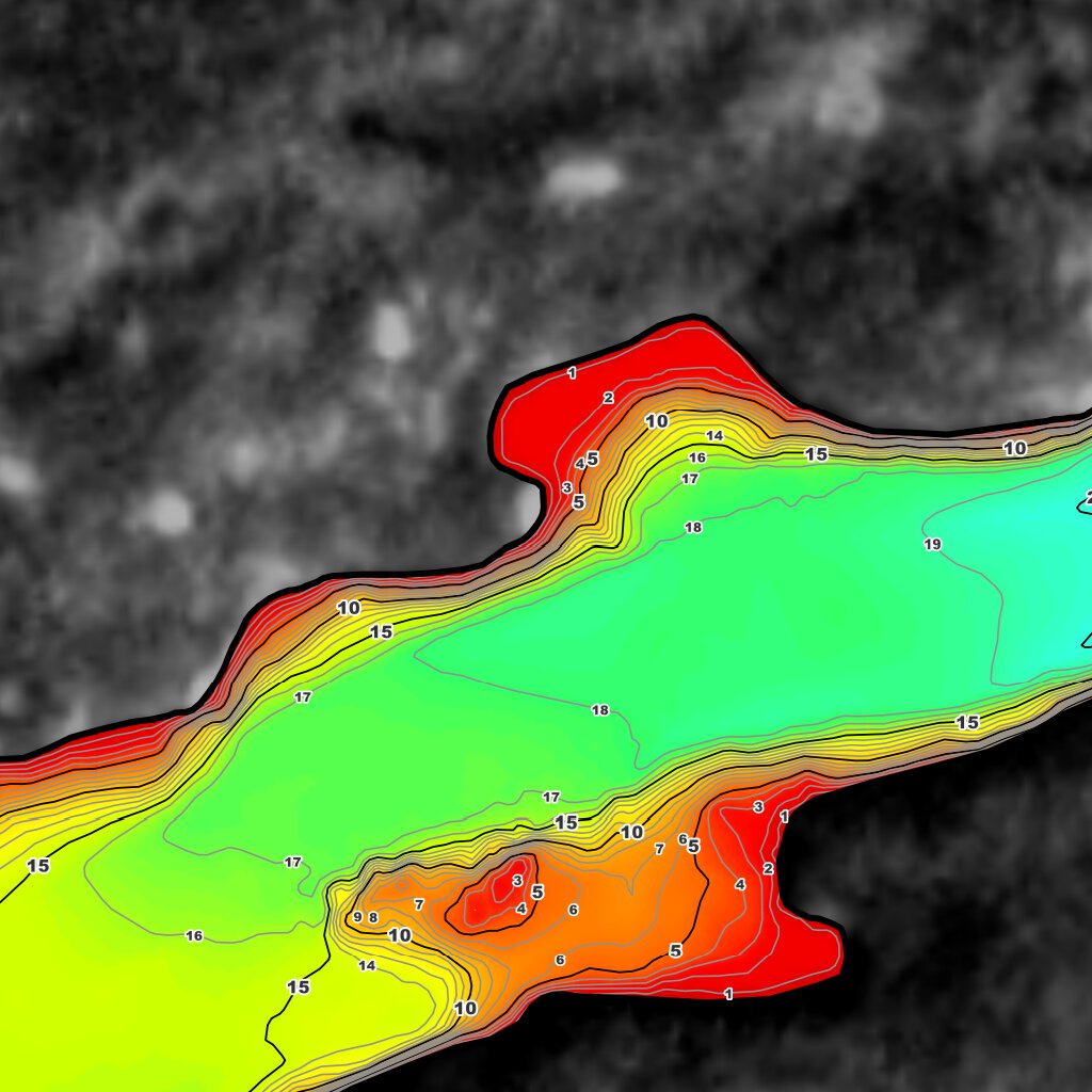 AEM Deception Lake Map by Angler's Edge Mapping | Avenza Maps