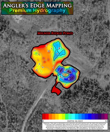 AEM Milner Ridge Pond Map by Angler's Edge Mapping | Avenza Maps