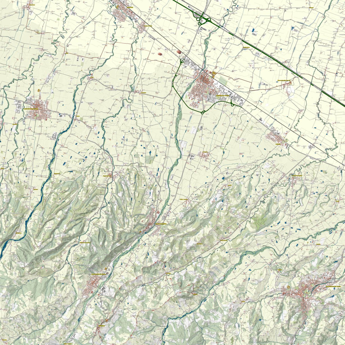 Fiorenzuola d'Arda Map by Boreal Mapping | Avenza Maps