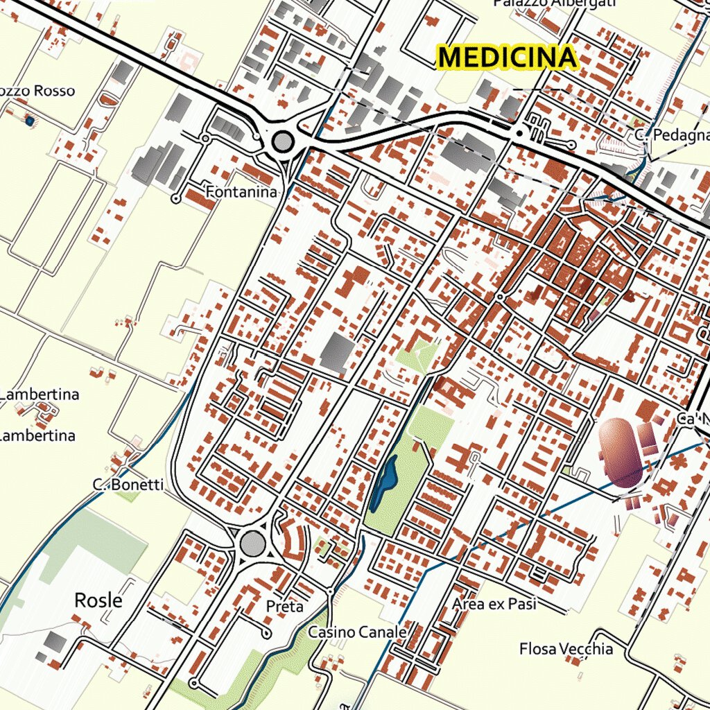Medicina Map by Boreal Mapping | Avenza Maps