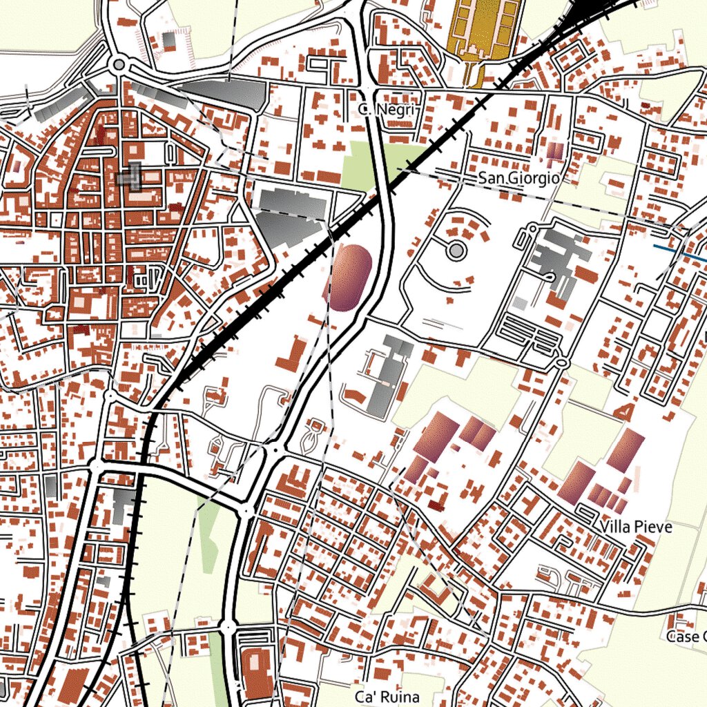 Novellara Map by Boreal Mapping | Avenza Maps