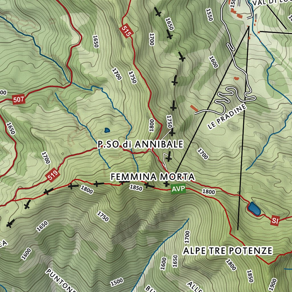 Pievepelago Map by Boreal Mapping | Avenza Maps