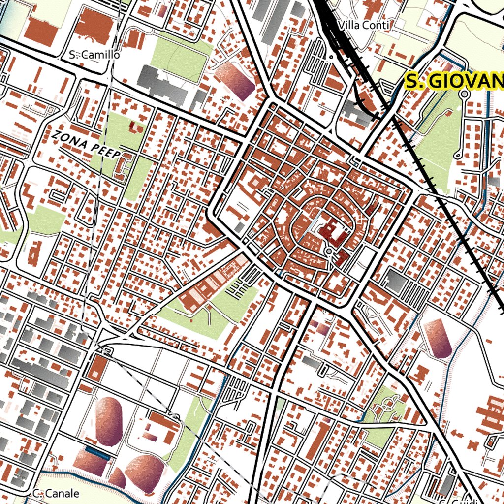 San Giovanni in Persiceto Map by Boreal Mapping | Avenza Maps