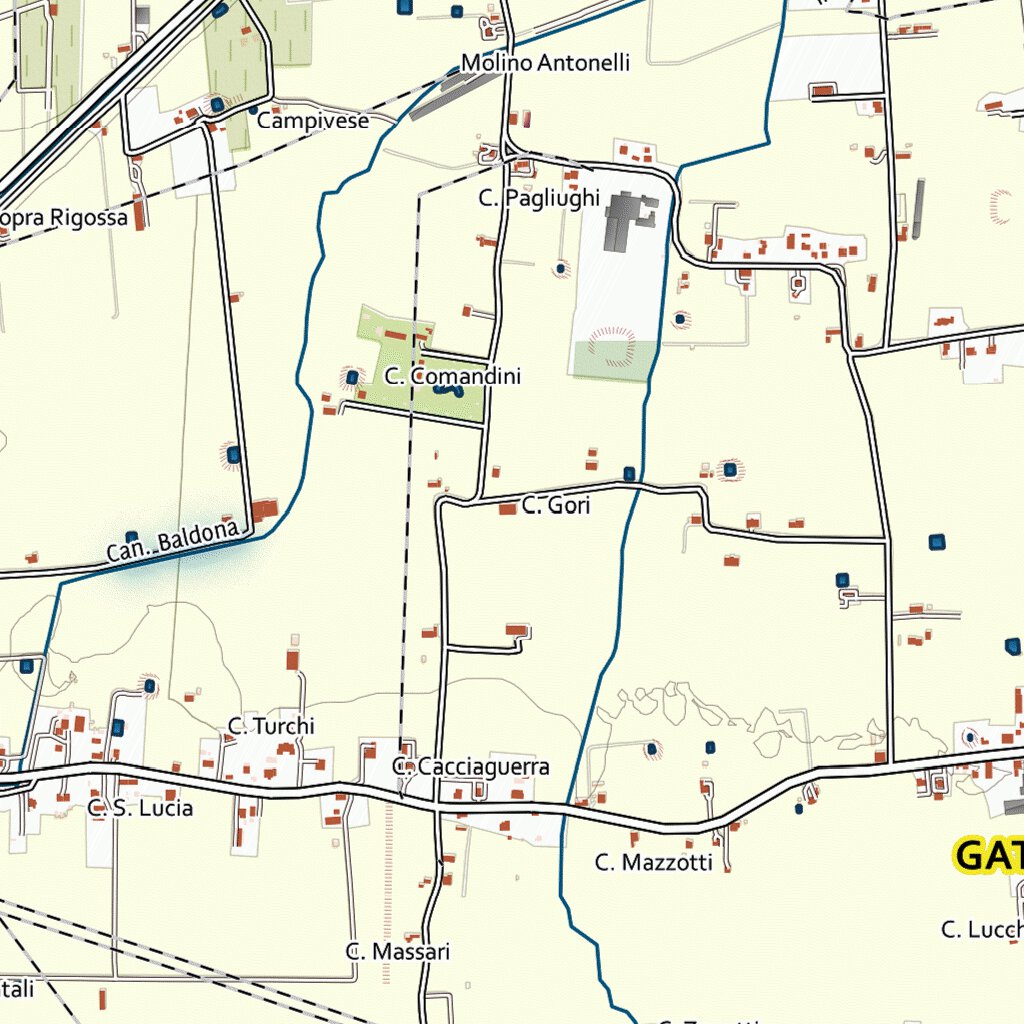 Savignano sul Rubicone Map by Boreal Mapping | Avenza Maps