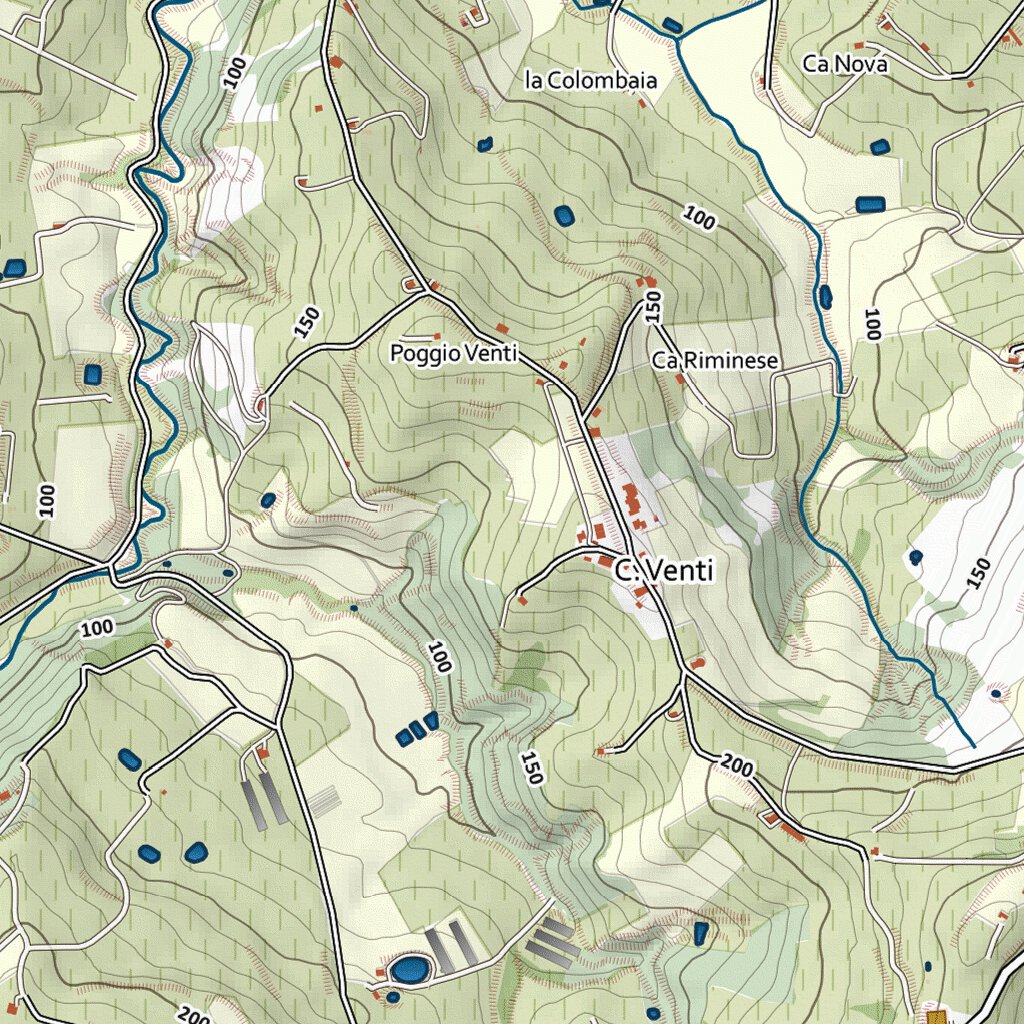 Savignano sul Rubicone Map by Boreal Mapping | Avenza Maps