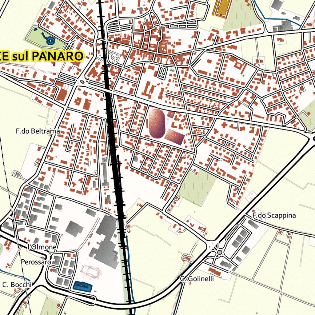 San Felice sul Panaro Map by Boreal Mapping | Avenza Maps