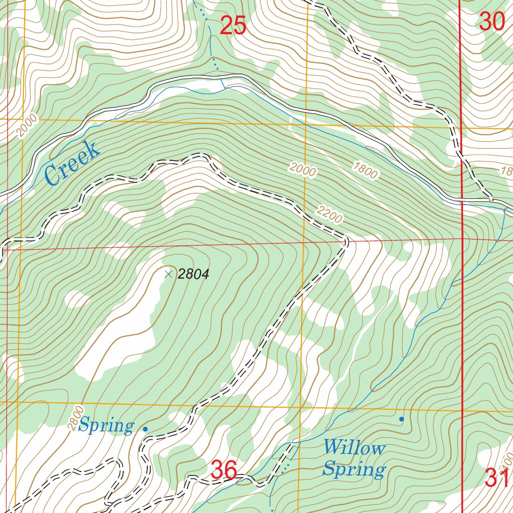 Ketchum Reservoir, OR FSTopo Legacy Map by US Forest Service - Topo ...