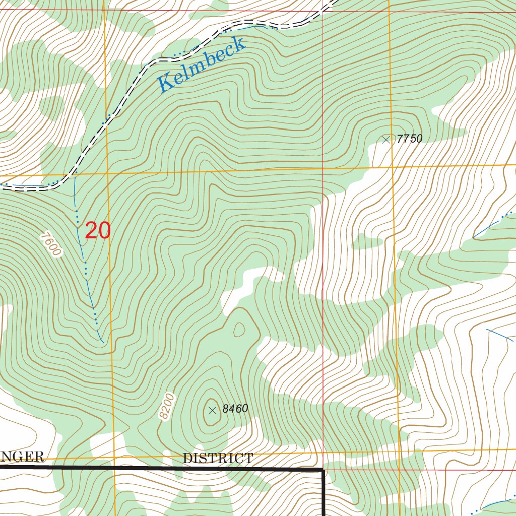 Kidd, MT FSTopo Legacy Map by US Forest Service - Topo | Avenza Maps