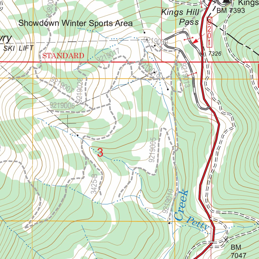 Kings Hill, MT FSTopo Legacy Map by US Forest Service - Topo | Avenza Maps