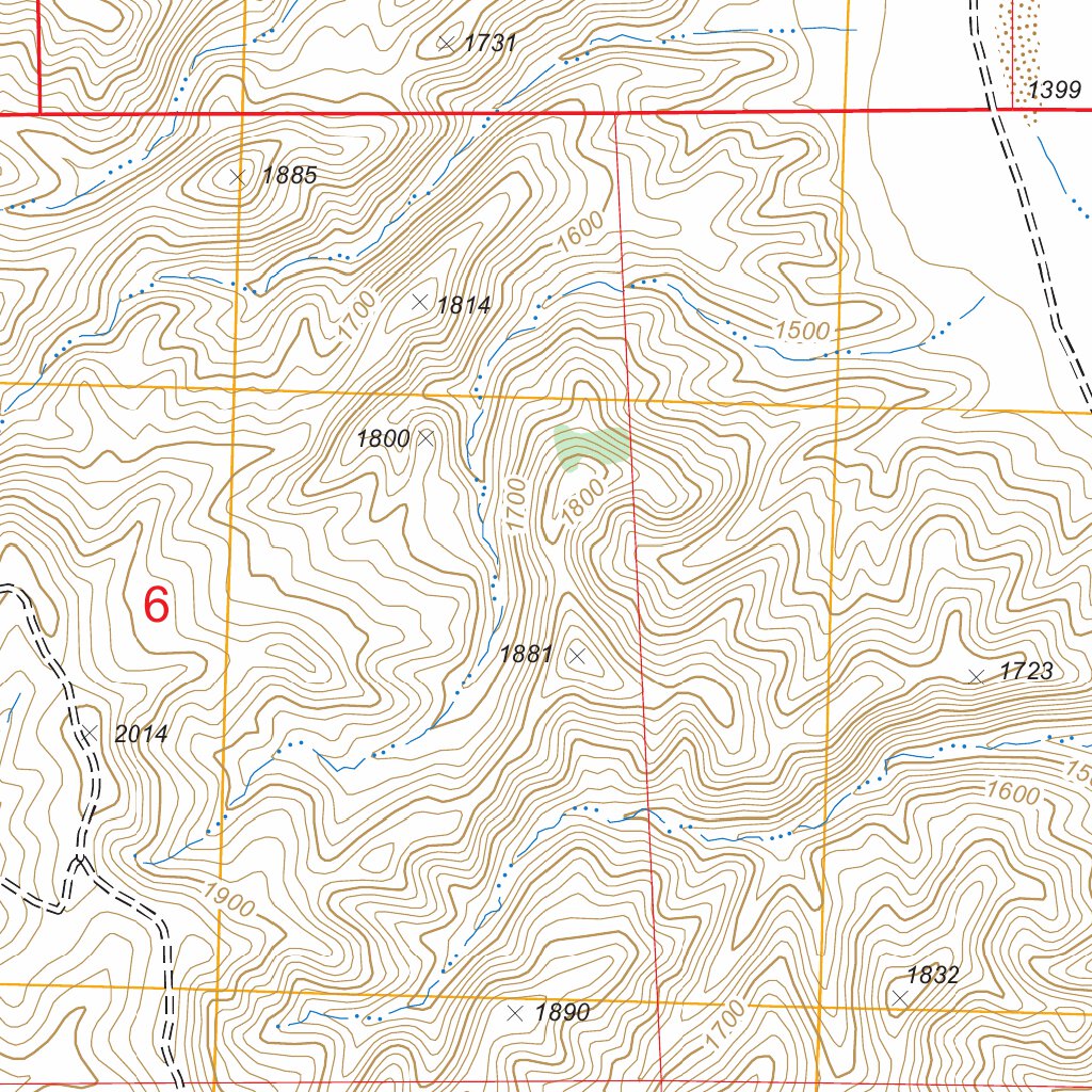 La Panza Ranch, CA FSTopo Legacy Map by US Forest Service - Topo ...