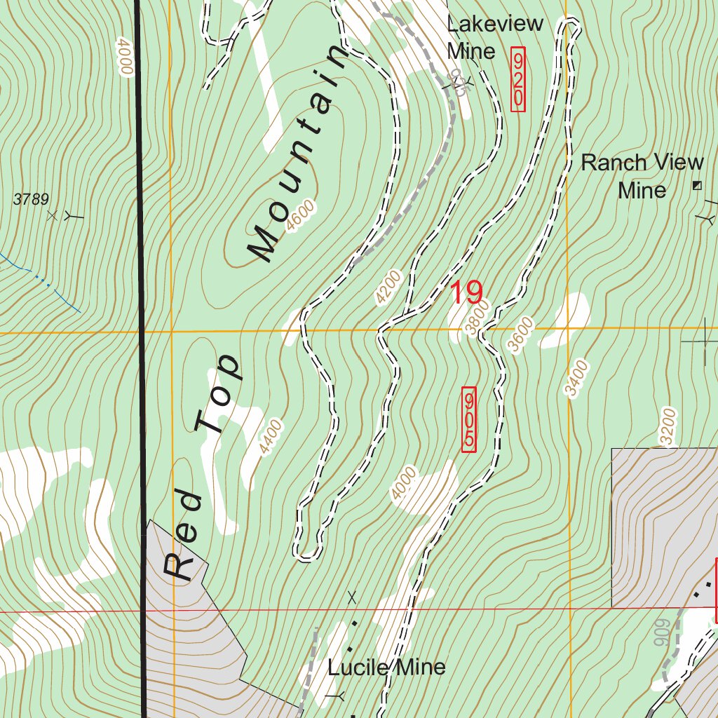 Leadpoint, WA FSTopo Legacy Map by US Forest Service - Topo | Avenza Maps
