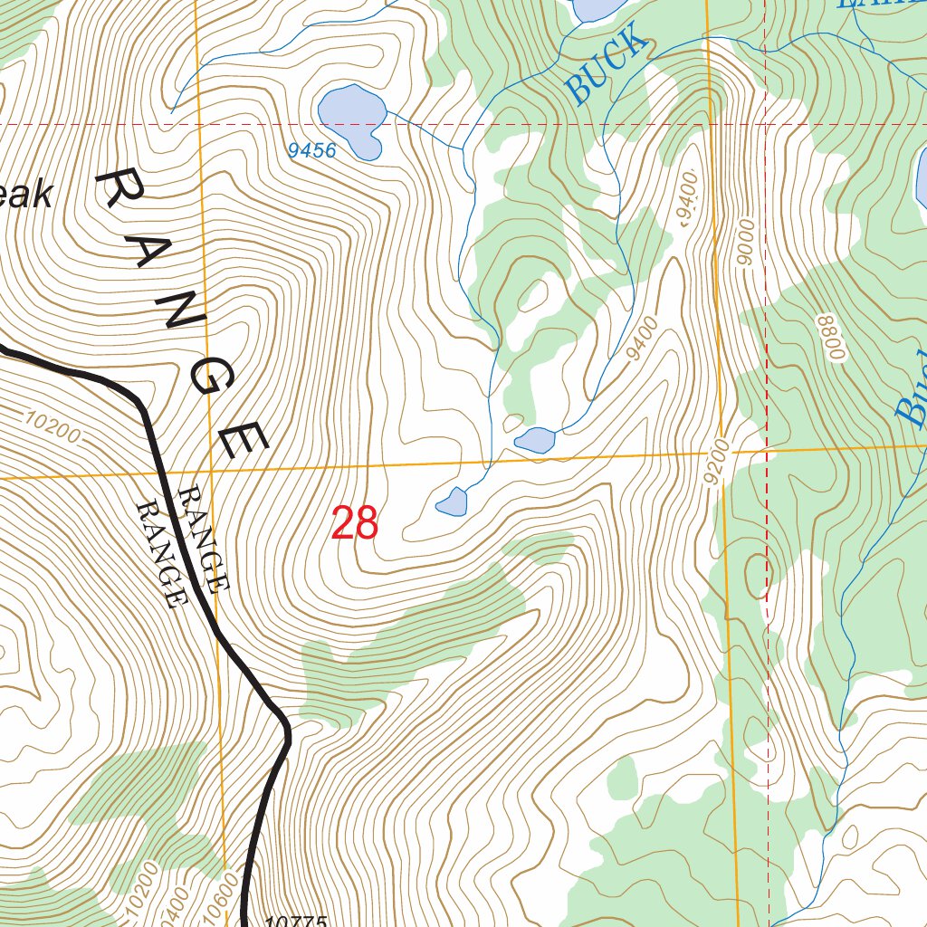 Lem Peak, ID FSTopo Legacy Map by US Forest Service - Topo | Avenza Maps