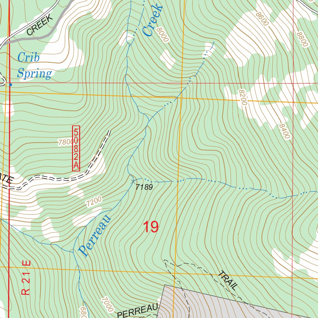 Leesburg, ID FSTopo Legacy Map by US Forest Service - Topo | Avenza Maps