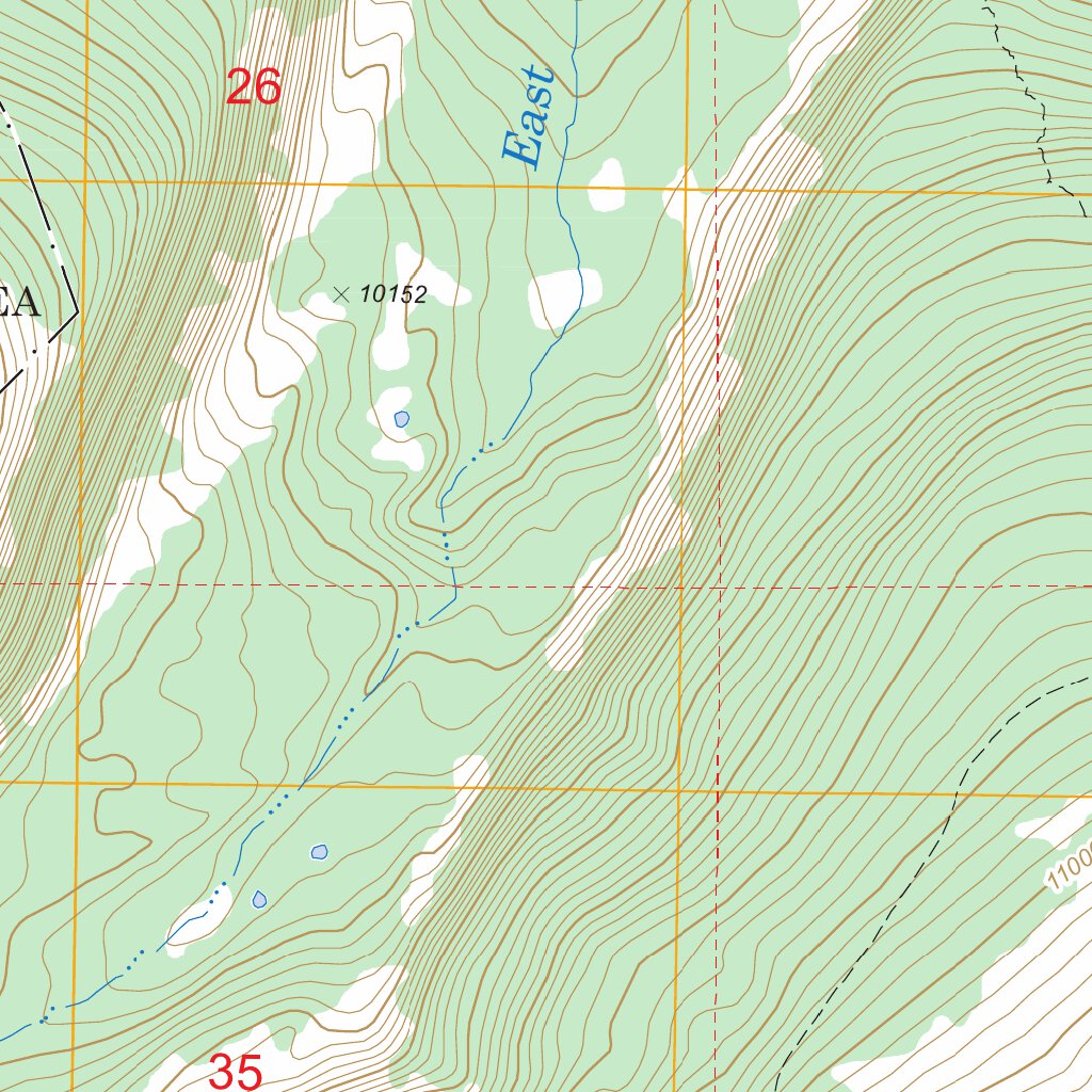Leidy Peak, UT FSTopo Legacy Map by US Forest Service - Topo | Avenza Maps