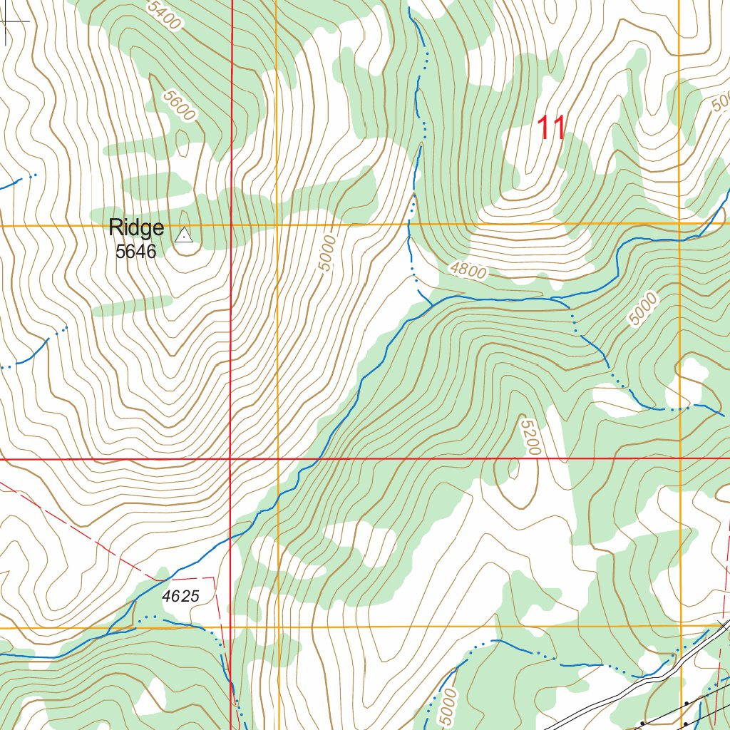 Lippert Gulch, MT FSTopo Legacy Map by US Forest Service - Topo ...