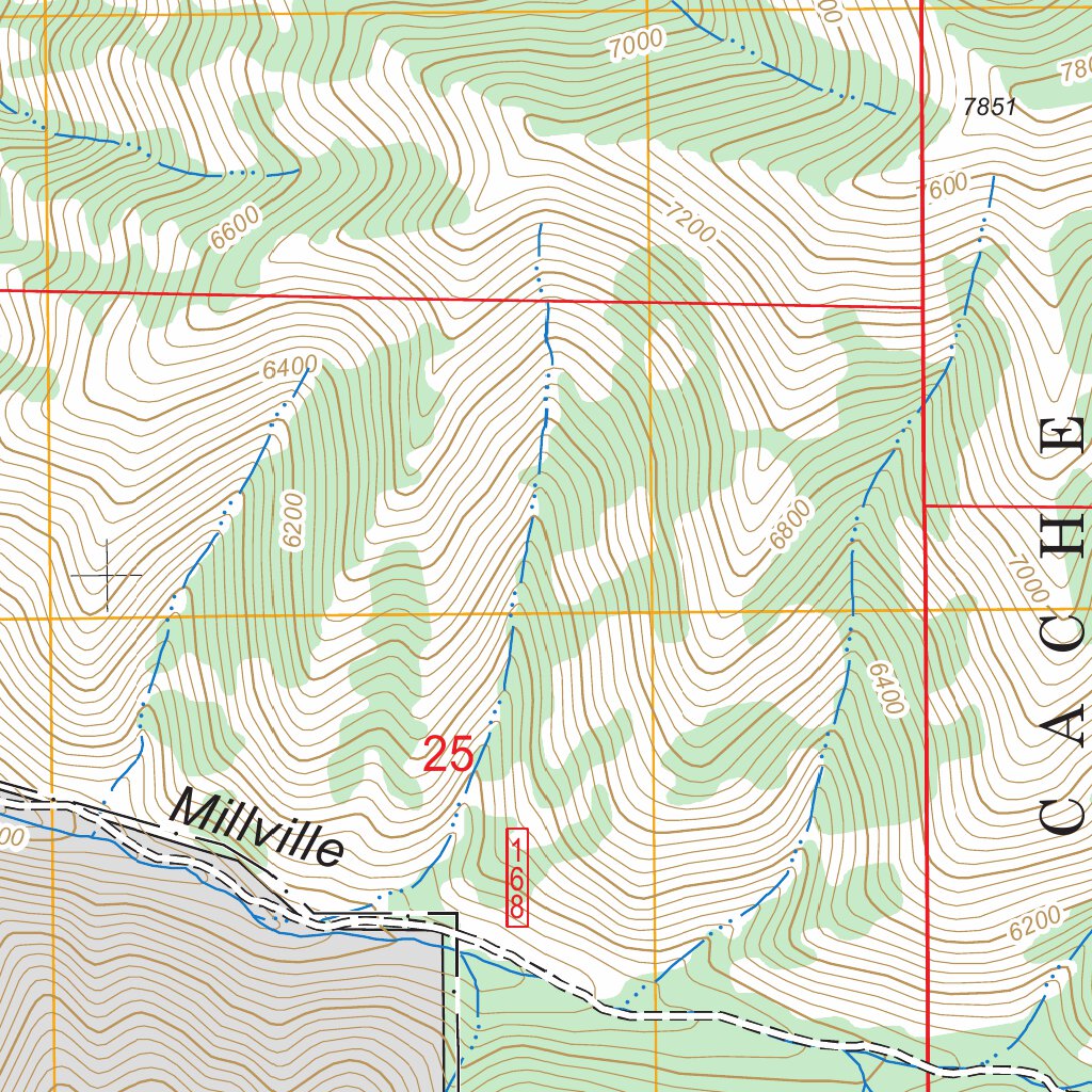 Logan, UT FSTopo Legacy Map by US Forest Service - Topo | Avenza Maps