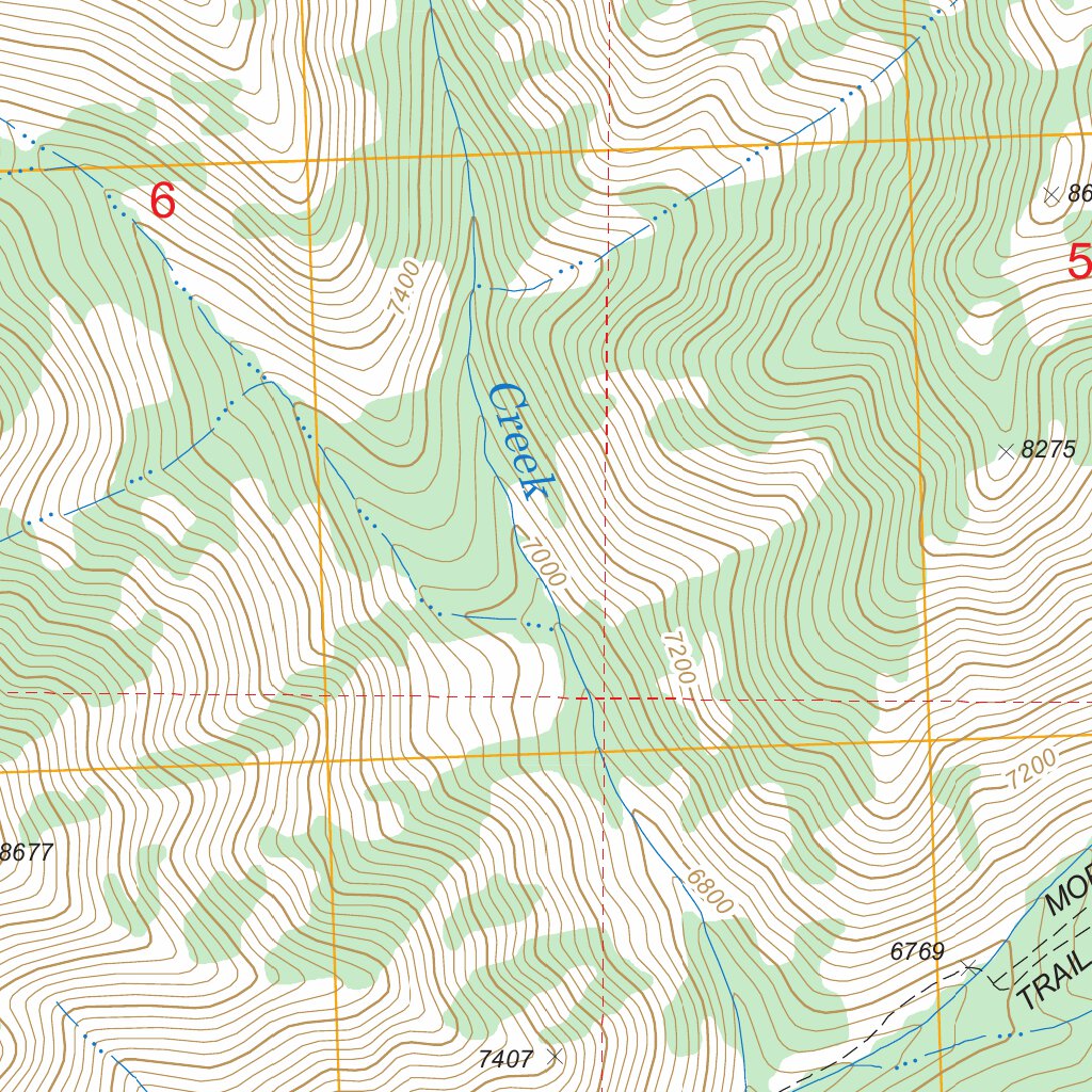 May Mountain, ID FSTopo Legacy Map by US Forest Service - Topo | Avenza ...