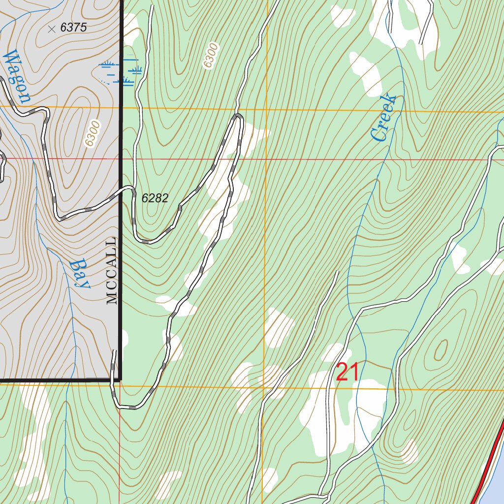 McCall, ID FSTopo Legacy Map by US Forest Service - Topo | Avenza Maps