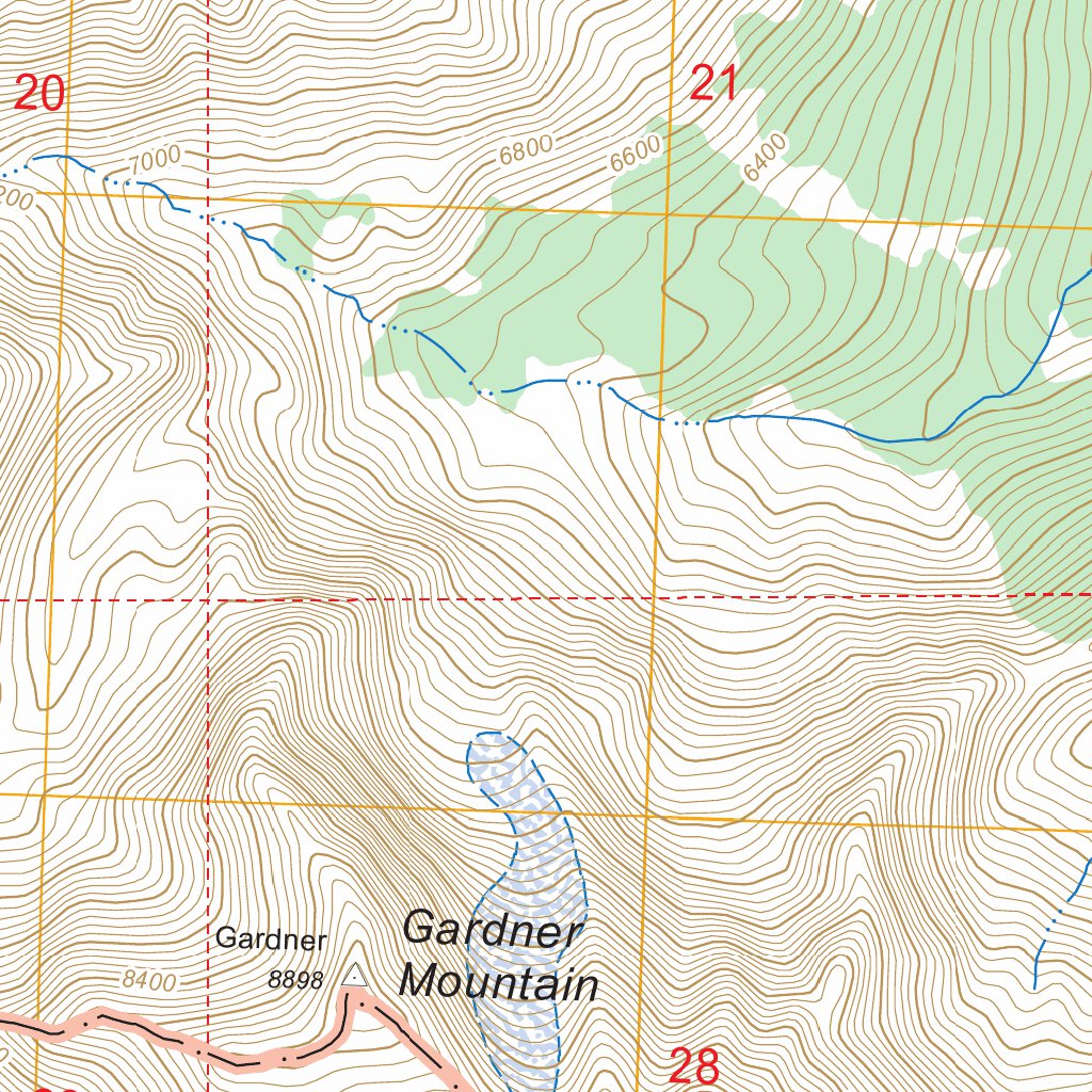 Mazama, WA FSTopo Legacy Map by US Forest Service - Topo | Avenza Maps